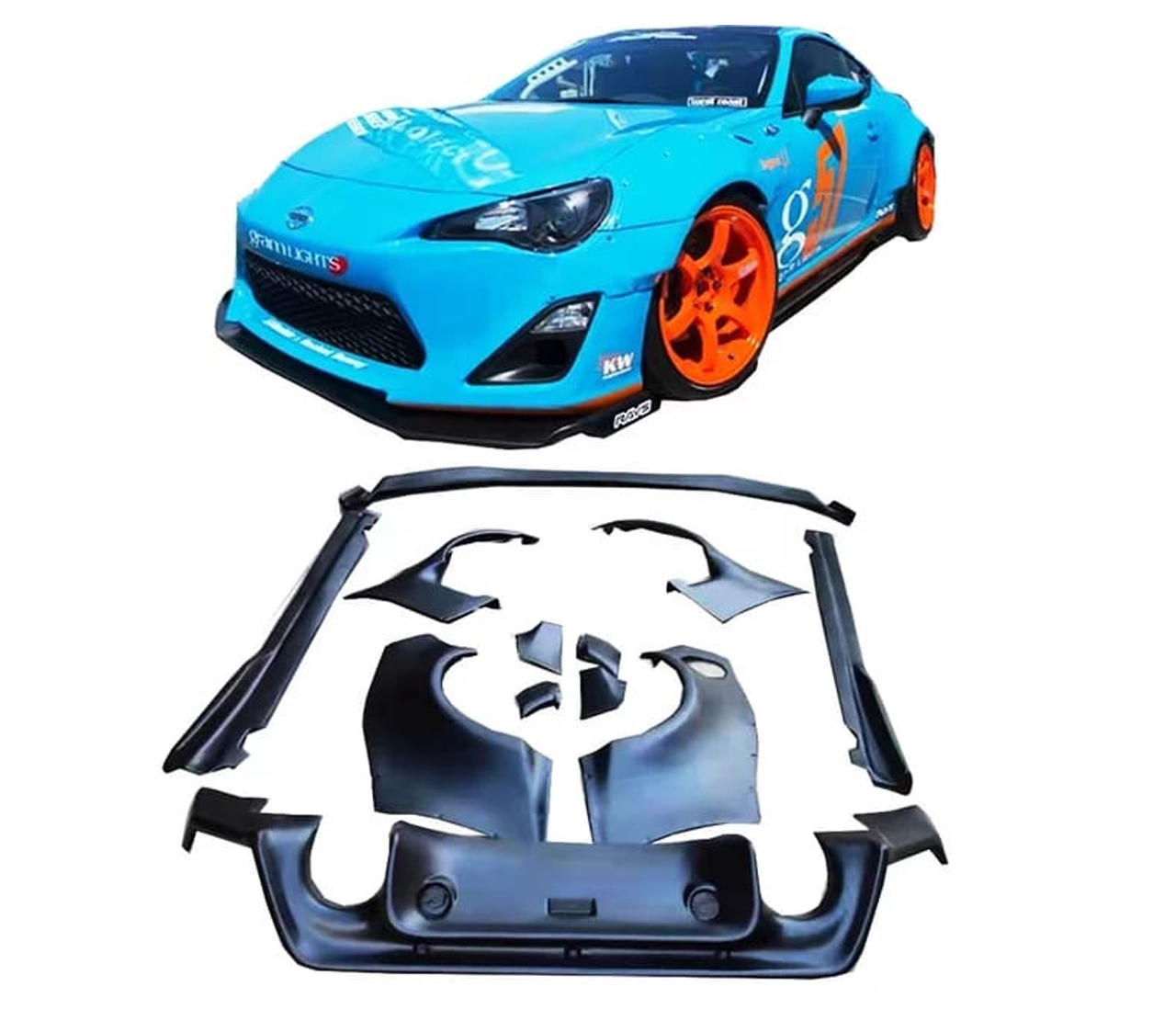 [For Sale] - Rocket Bunny V1 widebody kit for Toyota GT86 and BRZ ...